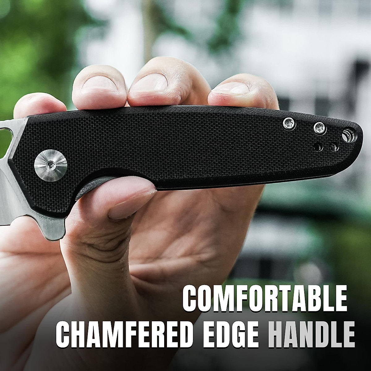 Kizer Muskrat Fixed Blade Knife Bundle with Helmet EDC Pocket Knife