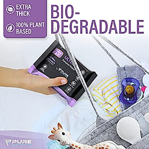 Body Wipes for Women - 12 Pack - 120 Extra Thick Deodorant Wipes - Rinse-Free Lavender Body Wipes - Wet Wipes for Body And Face (120 Wipes 6" x 8", Lavender)