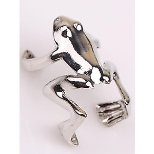 Frog Earrings for Women Vintage Frog Shaped Stud Earrings