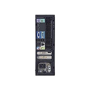 Dell Optiplex 9020 Desktop Bundle with Intel Core i5-4570, 16GB DDR3, 500GB SSD, Keyboard and Mouse, 2 24in Monitors, WiFi, Windows 10 Pro (Renewed)
