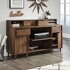 Sauder Clifford Place Organizer Hutch, Grand Walnut finish
