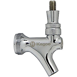 Kegco 3PUCK-5T Kegerator Kit, 1-Tap, Chrome