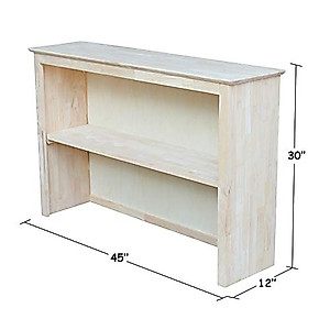 International Concepts Hutch, Unfinished