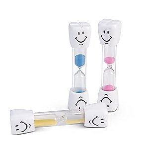Practicon 1016733 Happy Molar Sand Timers, 2 minutes (Pack of 40)