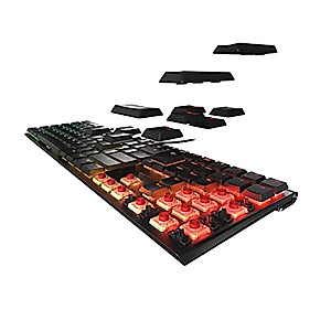 Cherry MX 10.0N RGB Mechanical Keyboard MX Low Profile Speed switches, Aluminum housing, Premium Keyboard for Gaming and Work. G8A-25010LVBUS-2