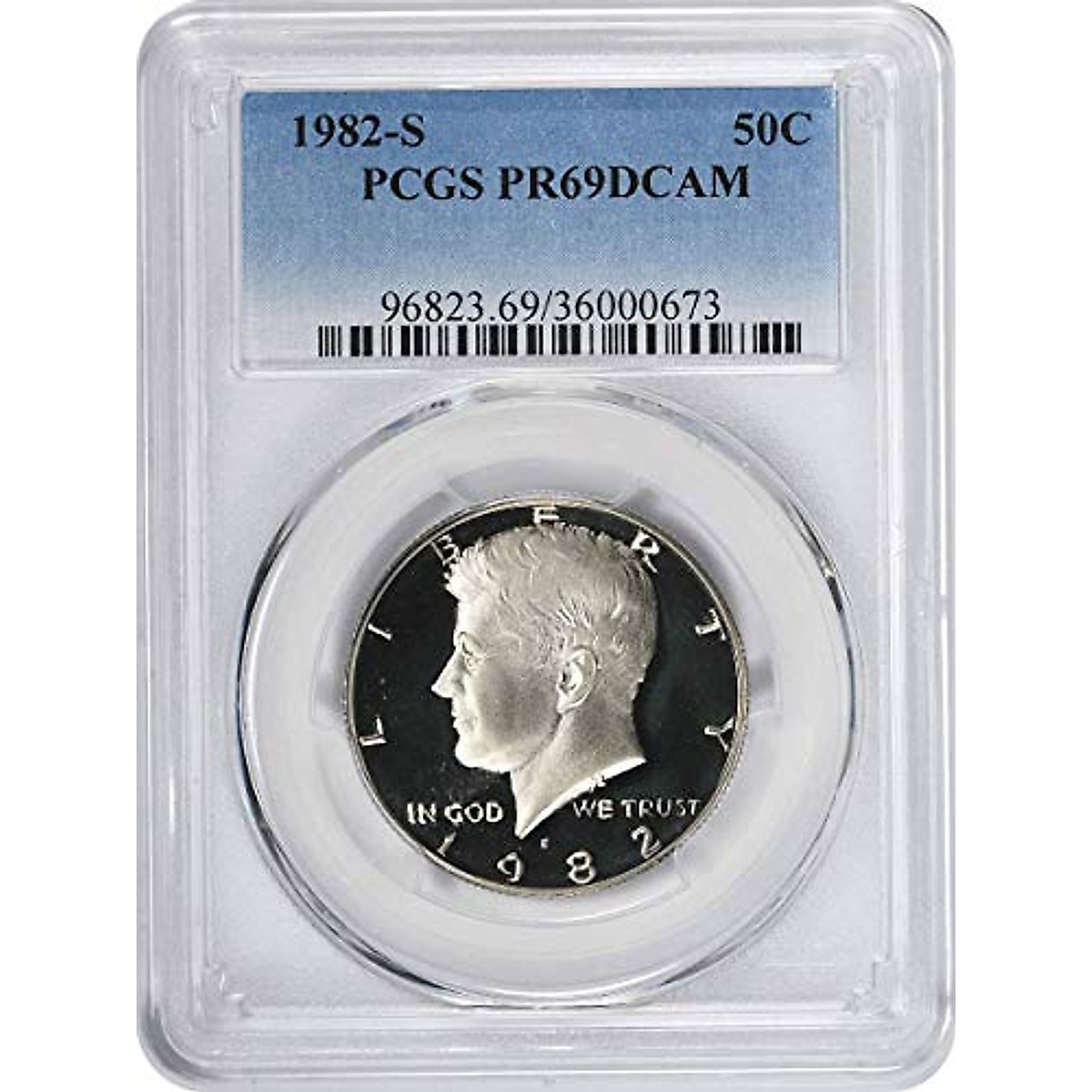 1982 S Kennedy Half PR69DCAM PCGS