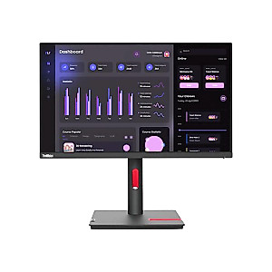 Lenovo ThinkCentre 23.8 Full HD LCD Monitor - 16:9 - Black