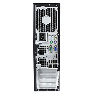 HP Elite 8000 Windows 10 Desktop Computer C2D 3.0 PC 8GB 160GB DVDRW WiFi 19 Inch LCD Monitor - Keyboard - Mouse - Power Cord (Renewed)
