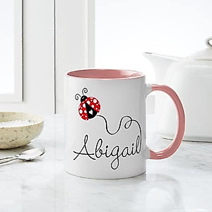 CafePress Ladybug Abigail Mug Ceramic Coffee Mug, Tea Cup 11 oz