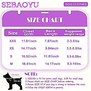 Dog Sweaters for Small Dogs, Chihuahua Fleece Clothes, XS Dog Clothes Winter Warm Puppy Sweaters Boys Girls Tiny Dog Outfits for Teacup Yorkie, Pet Cat Clothing (Purple, X-Small)