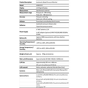 Omron 8712 Automatic Blood Pressure Monitor