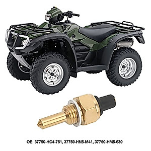 37750-HC4-751 37750-HN5-M41 37750-HM5-630 Oil Temperature Sensor for Honda Foreman 400 1997—2014 Oil Temperature Sensor Oil Temp Sensor 37750‑HM5‑630 37750‑HC4‑751 37750‑HN5‑M41 Oil Temperature Senso