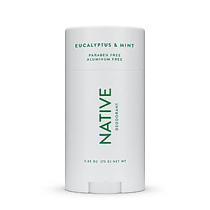 Native Deodorant Contains Naturally Derived Ingredients, 72 Hour Odor Control | Deodorant for Women and Men, Aluminum Free with Baking Soda, Coconut Oil and Shea Butter | Eucalyptus & Mint