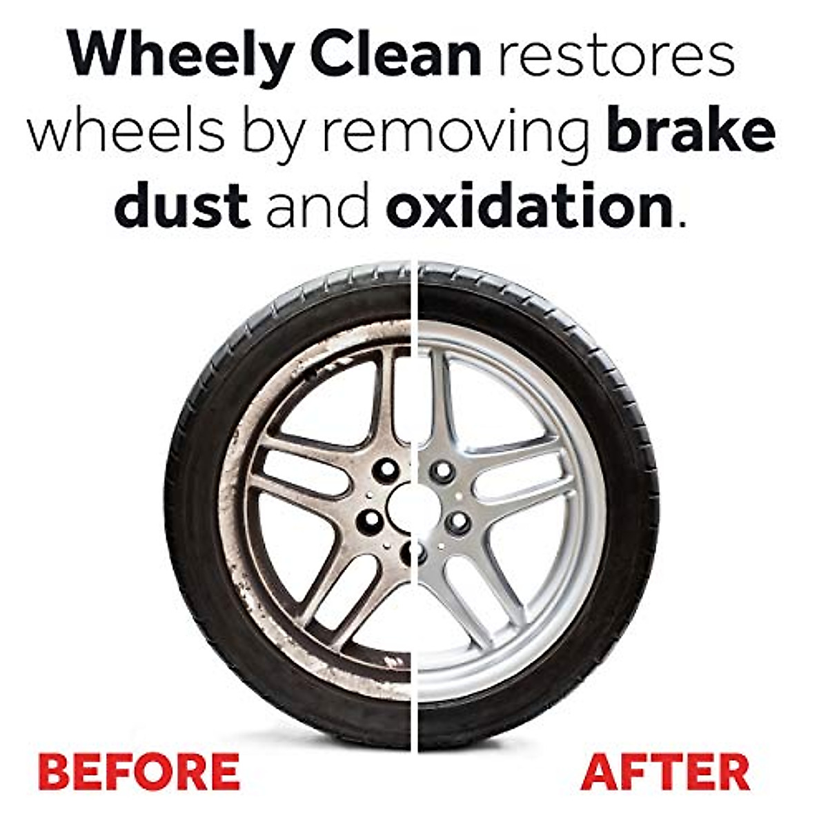 Dura-Coating Wheely Clean Professional Wheel Cleaner, 16 oz. – Ready-to-Use Car Wheel Cleaner, Highly Effective for Aluminum, Chrome and Clear Coated Wheels