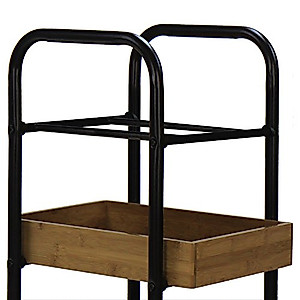 Oceanstar 3SC1675 Portable 3 Removable Trays Storage Cart