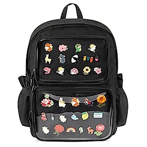STEAMEDBUN Ita Bag Backpack with insert Pin Display Backpack for School Anime Cosplay