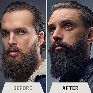 Striking Viking Beard Oil Conditioner, Unscented for Men (Large 2 oz) - All-Natural Argan & Jojoba Formula - Softens, Smooths & Strengthens Beard Growth