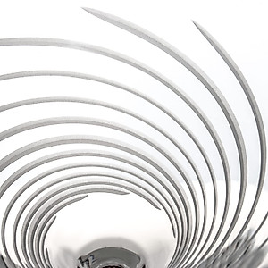 Rolf Glass Cyclone Martini Glass - Set of 4 Stemmed 10 Ounce Martini Glasses - Lead-Free Glass - Diamond-Wheel Engraved Cocktail Glasses - Made in the USA