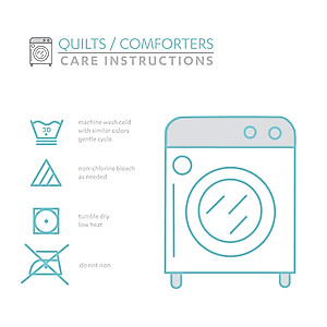 Lush Decor Navy and White Edward Trellis Patterned Daybed Cover Set Includes Bed Skirt, Pillow Shams and Cases, 75" X 39", 6 Piece