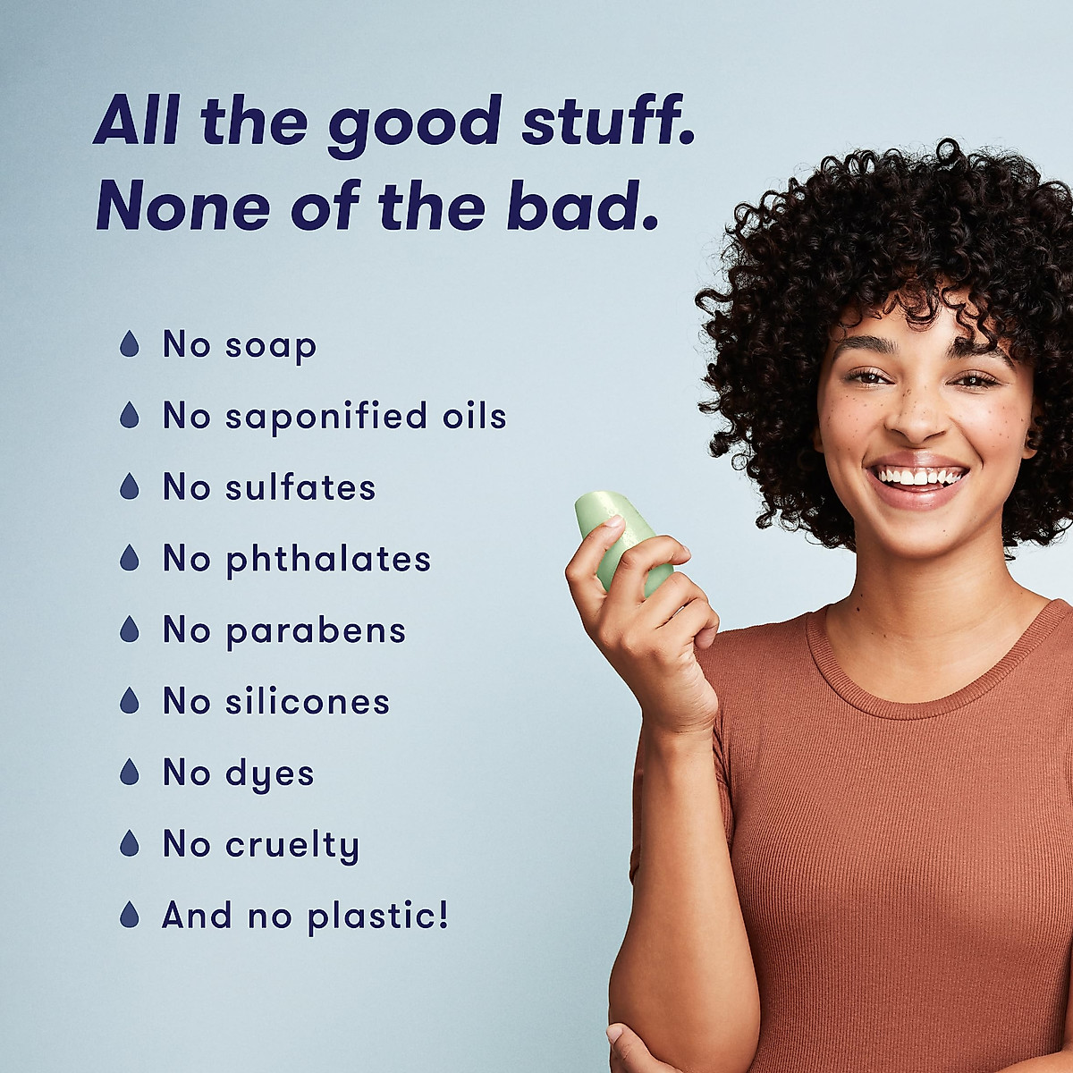 HiBAR Conditioner Bar, All Natural Hair Care, Plastic Free, Made with Eco Friendly Ingredients, Travel Size, Color Safe, Solid Sustainable Bars, Zero Waste (Maintain)