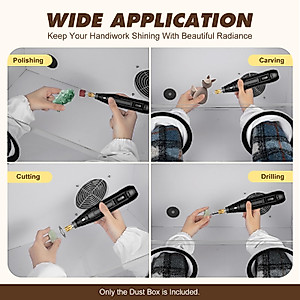 2-Hole Table Polisher Dust Box, Fully Enclosed Electric Grinding Table Polisher Dust Box with LED light, Portable Enclosed Grinding Dust Box with Fan Toolbox for Carving, Cutting, Drilling, Polishing