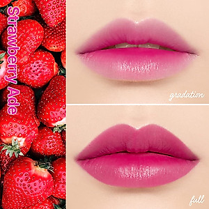 ETUDE Dear Darling Water Tint Strawberry Ade (21AD) | Bright Vivid Color Lip Tint with Moisturizing Pomegranate & Grapefruit Extract to Hydrate your Lips