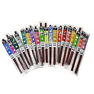 10 Piece Game Jerky Sticks Alligator-elk-buffalo-kangaroo-ostrich-pheasant-venison-wild Boar Variety Pack