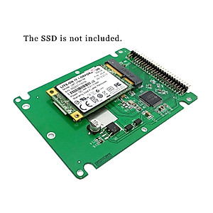 ChenYang mSATA Mini SATA SSD to IDE 44Pin 2.5 inch Hard Disk Case Enclosure Box White for Notebook Laptop