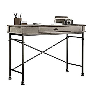 Sauder Canal Street Console Desk, Northern Oak finish