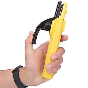 Welding Electrode Holder, Leakage Prevention Welder Clamp Tool, 300A Copper Rod Electric Welding Holder for Shipyards and Mining