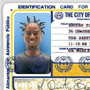 Super7 ODB (Return to The 36 Chambers) - 3.75" ODB Action Figure with Accessories Hip Hop Collectibles and Retro Toys