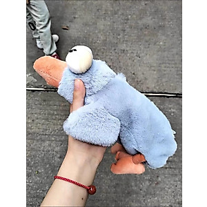 Otter Pencil Pouch, Plush Animal Stationery Pouch, Pencil Case Bag Box Stocking Stuffers Cute Creative Animal Cartoon Large Capacity Shark Bird Zipper Organizer Storage Bag Box (Hummingbird)