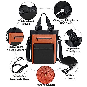 BASICPOWER Backpack Purse for Women Convertible Laptop Tote Work Diaper Bag Nurse Teacher Bag for Travel