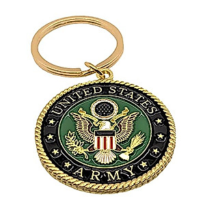 Old Dominion LLC U.S. Army Keychain | Perfect Veteran, Soldier & Military Gift