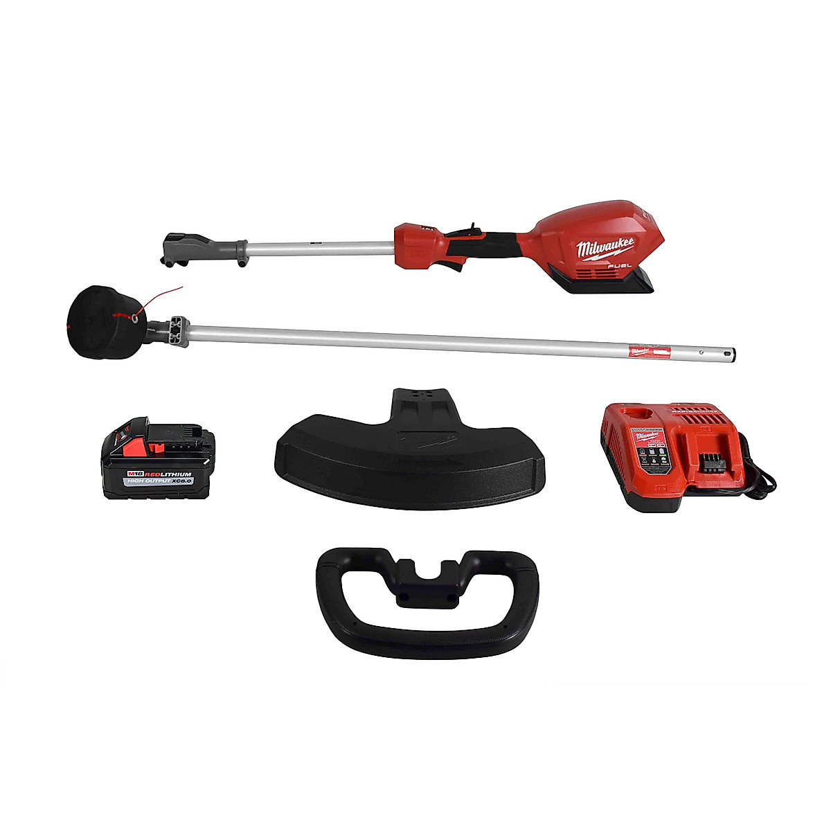 Milwaukee 2825-21ST M18 Fuel 18V Lithium-Ion Brushless Cordless String Trimmer Kit, Battery Powered (1, String Trimmer Kit)
