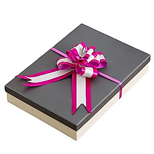 Egurs 20 Pieces 2 Inch Pull Bow with Ribbon Pull Bows for Gift Wrapping Christmas Wedding Birthday Party Present Baskets Car Decorations Gold 20pcs