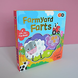 Scratch and Sniff Book: Fart Book - Lift The Flop Board Book | Farmyard Farts Scratch and Sniff Rhyming Board Book | Scratch and Sniff Fart Book