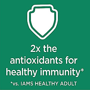 IAMS PROACTIVE HEALTH Healthy Senior Dry Cat Food with Chicken Cat Kibble, 3.5 lb. Bag