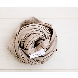 snuggle me Swaddle | Organic Cotton Swaddle Blanket, Soft Stretch, 47 x 47 inches (Birch)