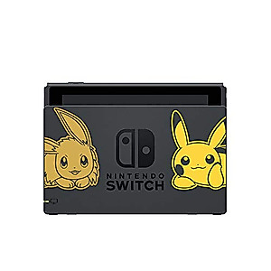 Nintendo Switch Console Bundle- Pikachu & Eevee Edition with Pokémon: Let's Go, Pikachu! + Poke Ball Plus