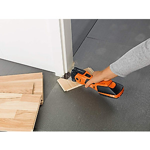 Fein Multimaster Tool AMM 700 Max Top Oscillating Kit - 18V Battery-Powered Cordless Multi Tool for Interior Work and Renovation - Includes 60 Accessories with Case - 71293461090