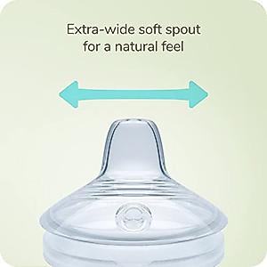 NUK Simply Natural Learner Cup, 9 oz. | Baby Sippy Cup Compatible with NUK Simply Natural Bottles