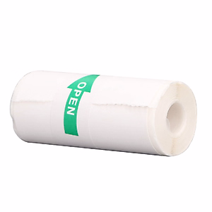 Thermal Printer Paper 10 Rolls Self Adhesive Printing Paper, Mini Print Paper 57x25mm Thermal Sticker Print Paper for Mini Pocket Thermal Printer, Portable Thermal Printer Paper