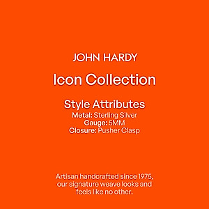 John Hardy Women's 6.5mm Chain Bracelet, Classic Chain Collection