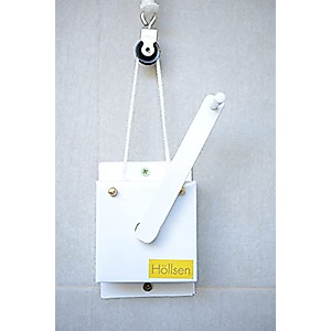 Höllsen Ceiling Mounted Clothes Drying Rack Made of Aluminium Perfect Design for Laundry Room