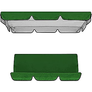 GBEN Swing Canopy Replacement Waterproof UV Resistant Durable Removable Swing Cover with Swing Chair CoverPatio Canopy Swing Cover for Outdoor (No Steel Frame) 22.6.17