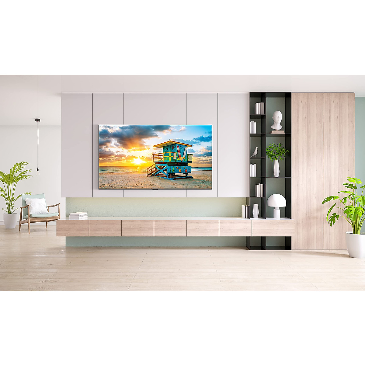 LG QNED85 Series 86-Inch Class QNED Mini-LED Smart TV 86QNED85UQA, 2022 - AI-Powered 4K , Alexa Built-In, Grey