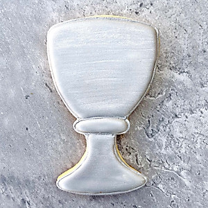 Communion Chalice Cookie Cutter, 4" Made in USA by Ann Clark