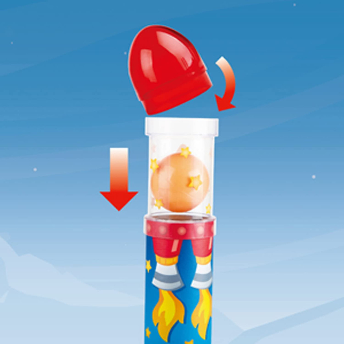 Hape Rocket Ball Air Stacker,24+ Months