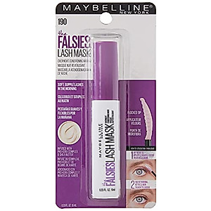 Maybelline New York The Overnight Eyelash Conditioner with Shea Butter and Argan Oil, Falsies Lash Mask, 0.33 Fl Oz